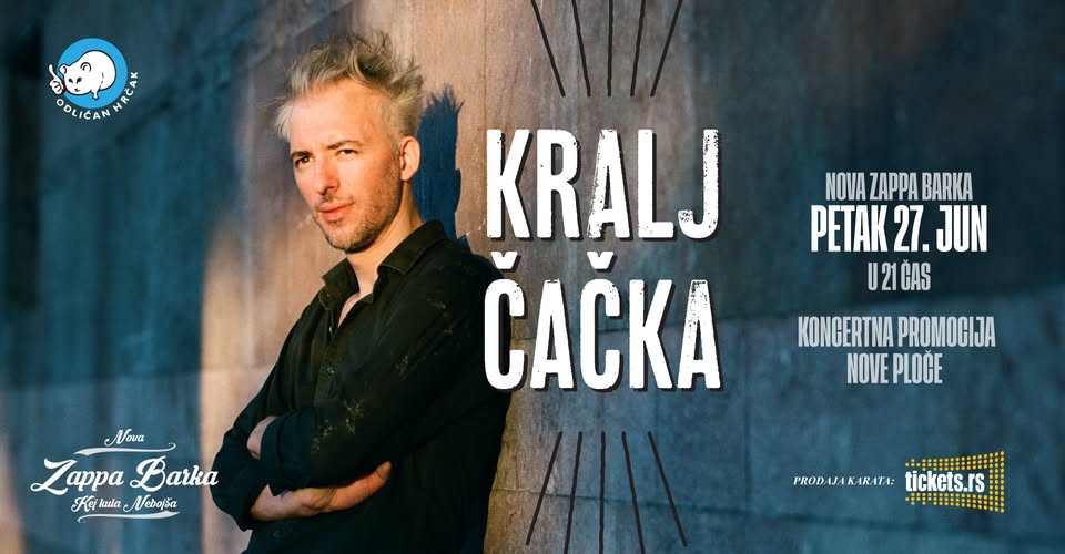 Kralj Čačka vas zove na promociju novog duplog albuma u Beogradu ...